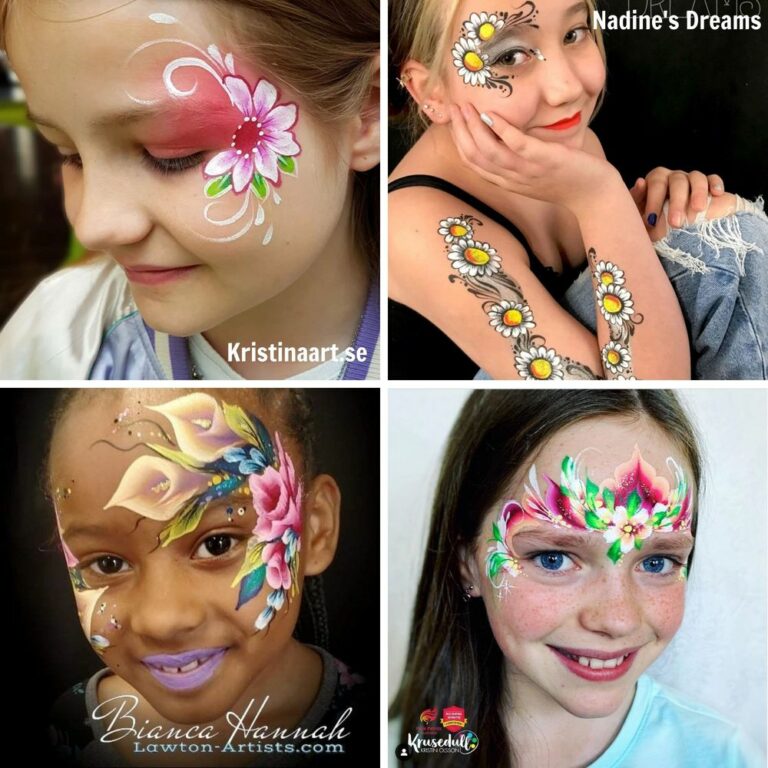 530+ Creative Face Paint Ideas for Every Occasion - IFPS