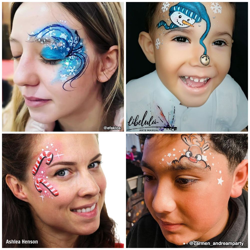 Christmas Face Painting